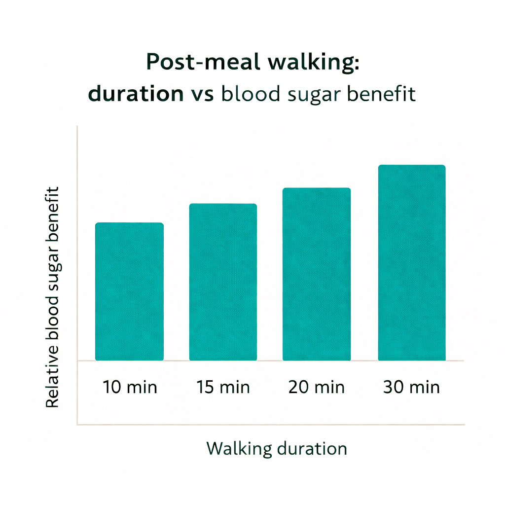 10-Minute Walk After Meals: Reduce Blood Sugar Spikes | Walks4all